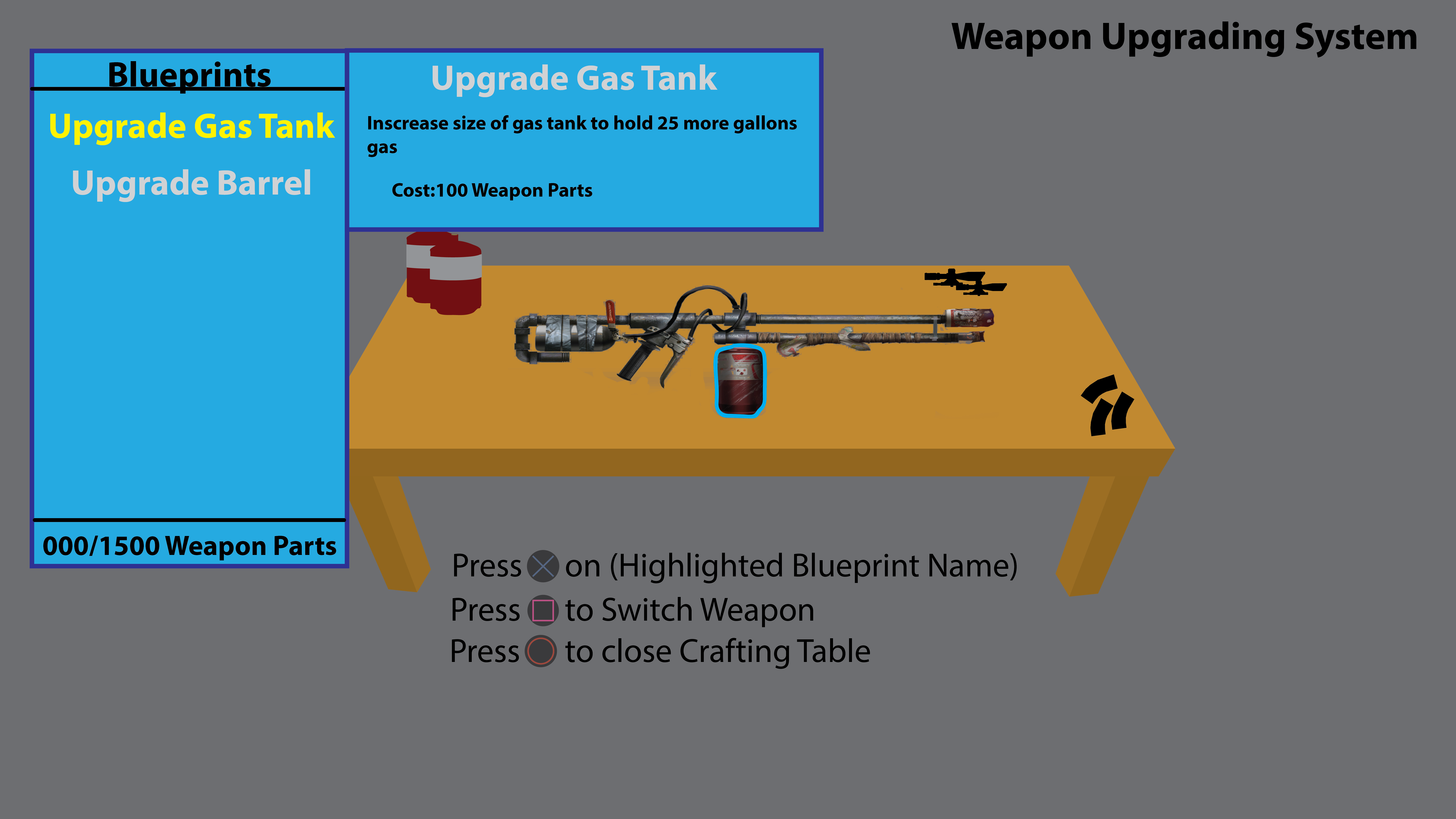 Weapons Upgrade System – Ben Stewart